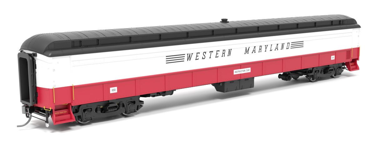 Broadway Limited 9936 Railroad Instruction Car, Western Maryland WM 10 ...