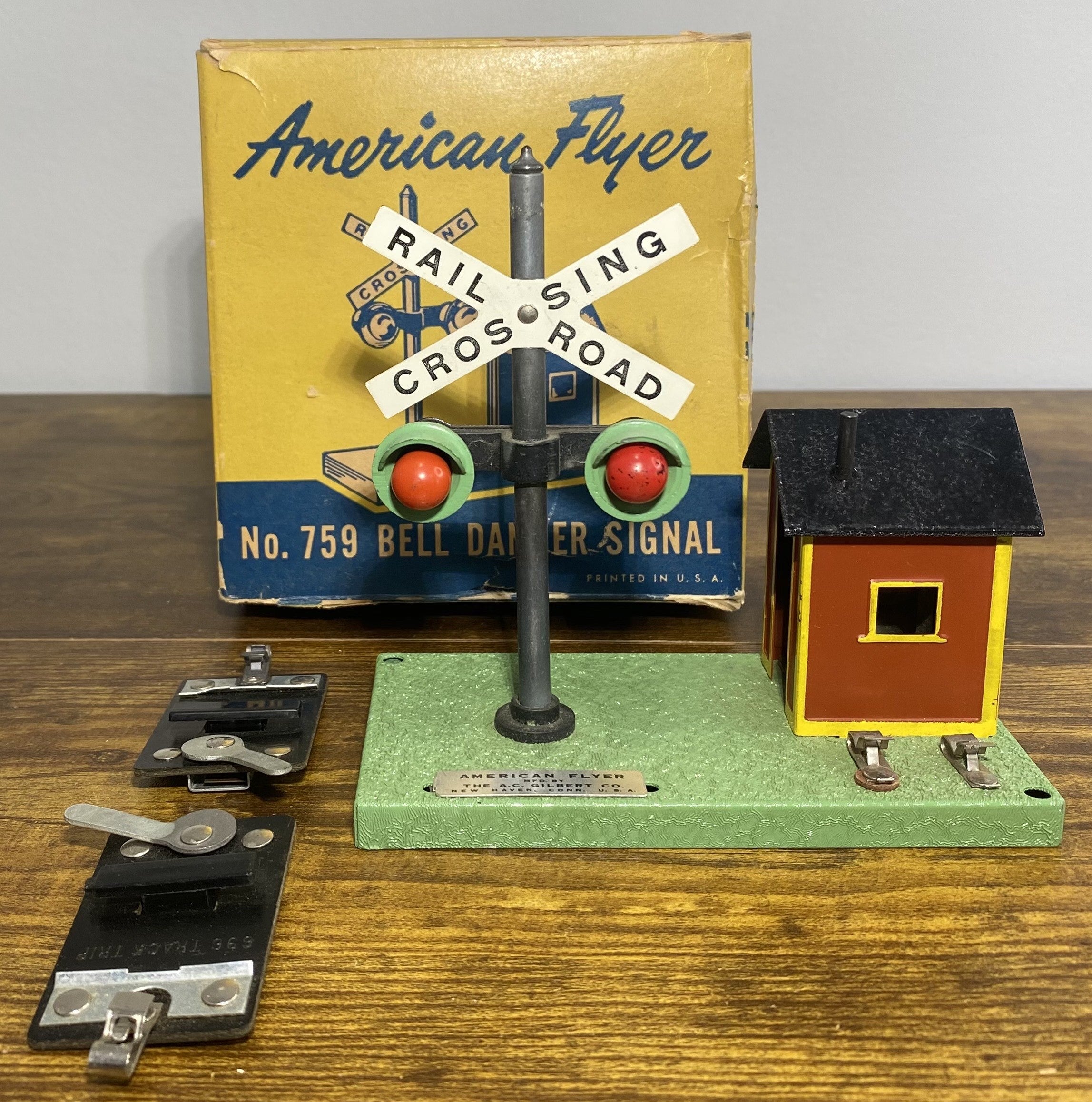American Flyer #759 Bell Danger Signal – Traintiques