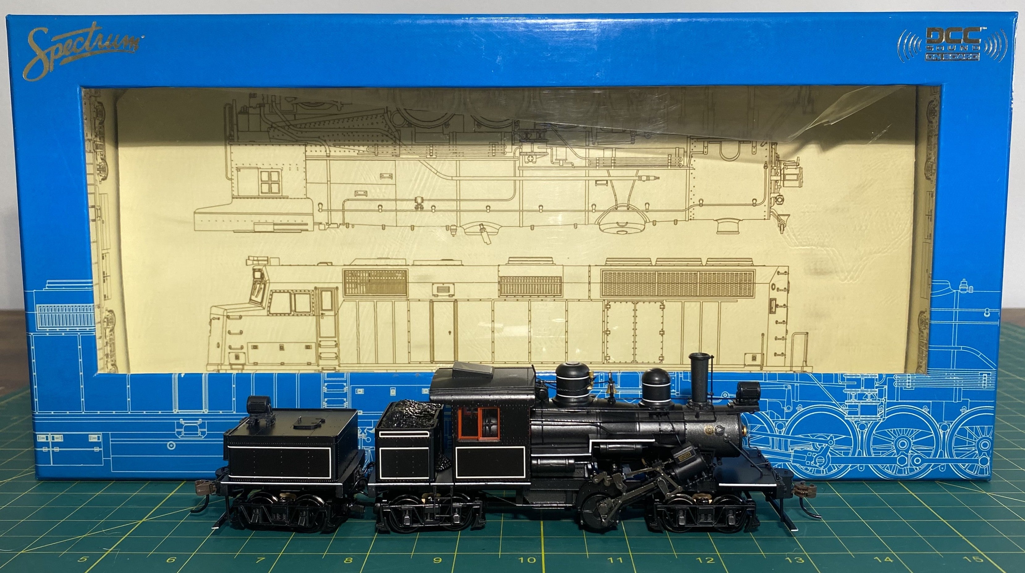 Bachmann 82927 HO Spec 70-Ton 3-Truck Climax w/DCC & Sound – Traintiques