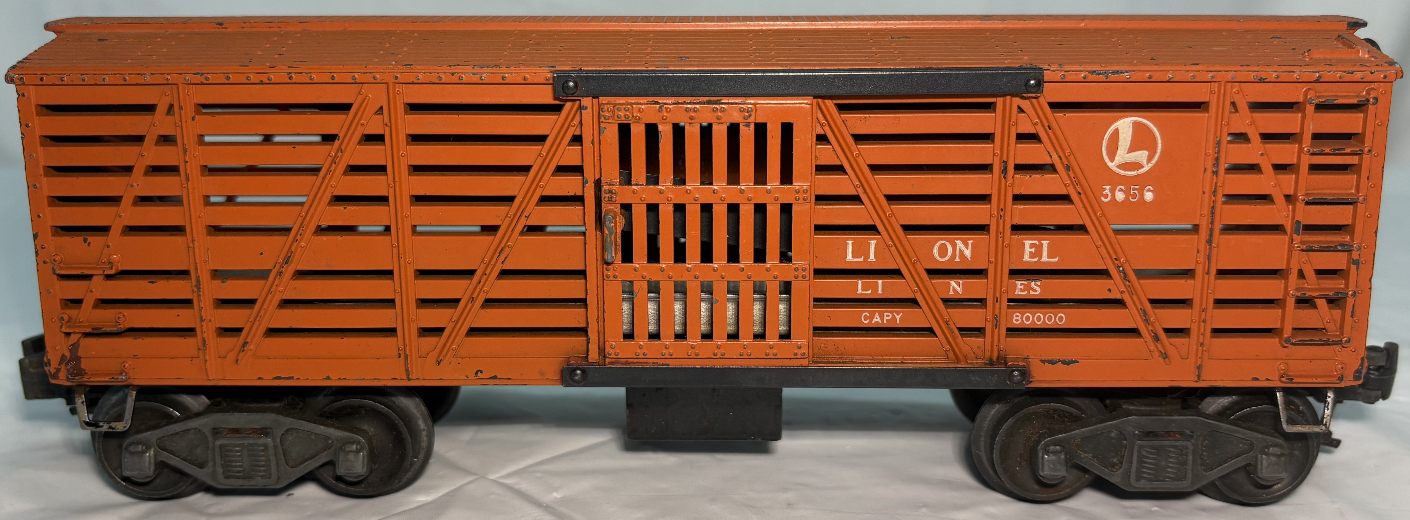 Lionel Post War 3656 Operating Cattle Car – Traintiques
