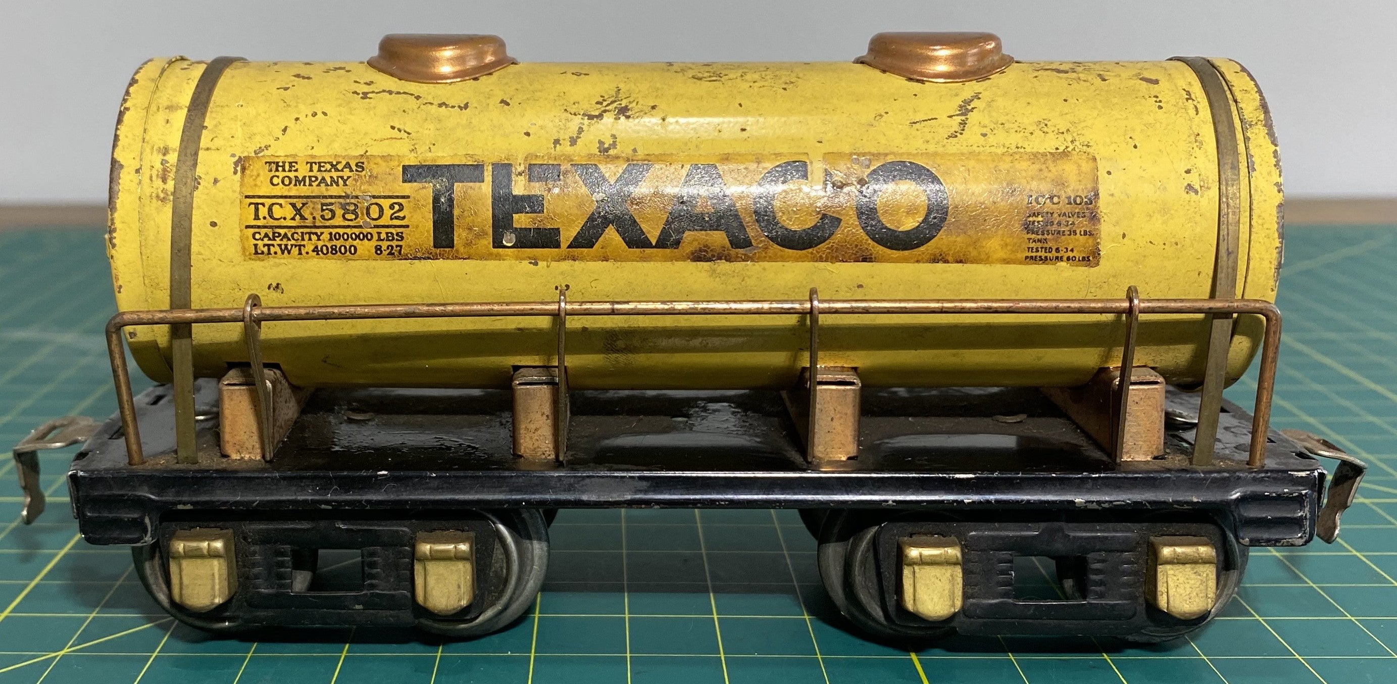 American Flyer Prewar #231 Texaco Tank Car – Traintiques