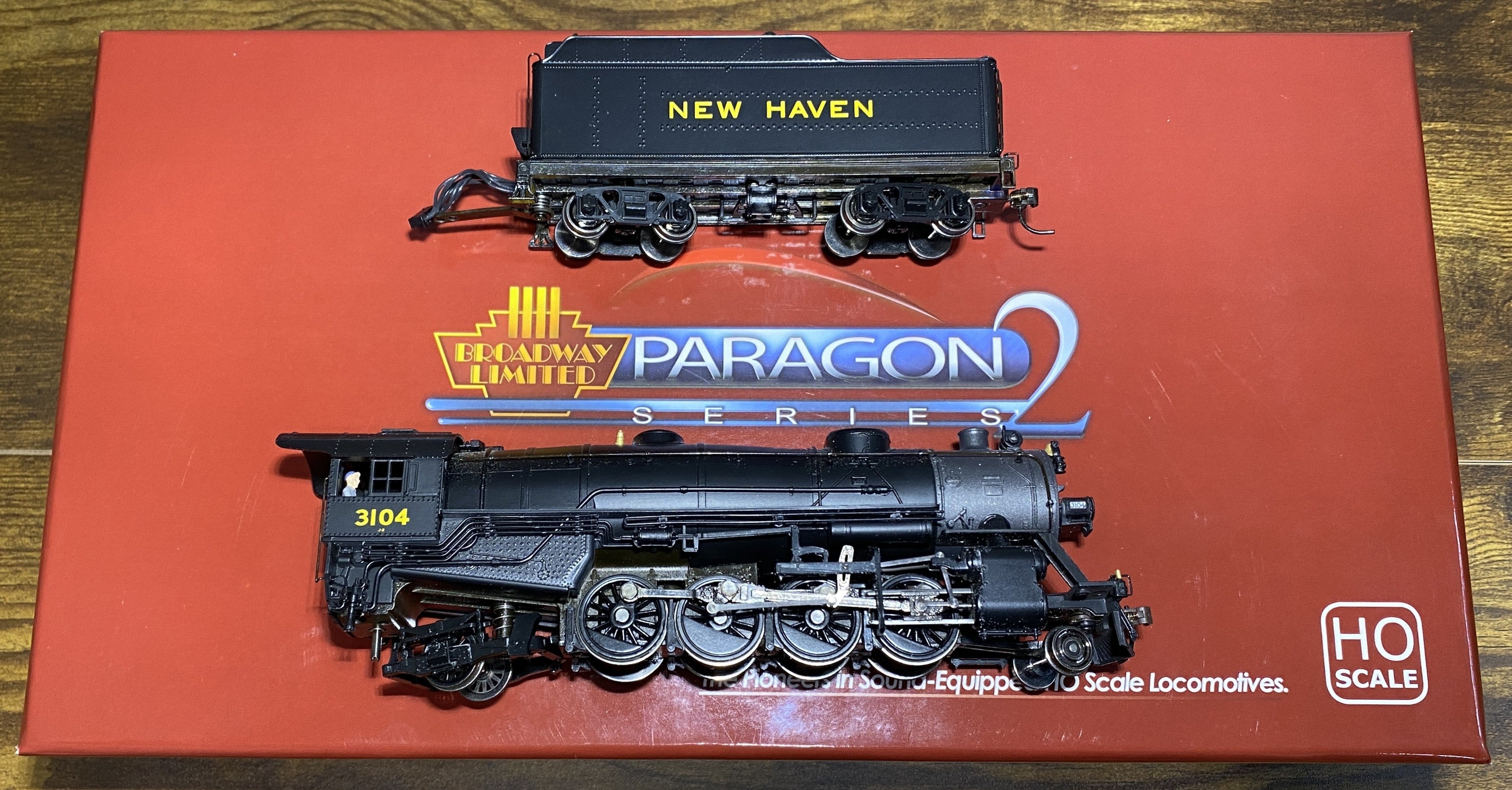 Broadway Limited 2156 HO New Haven USRA Heavy 2-8-2 Mikado Paragon2 #3 ...